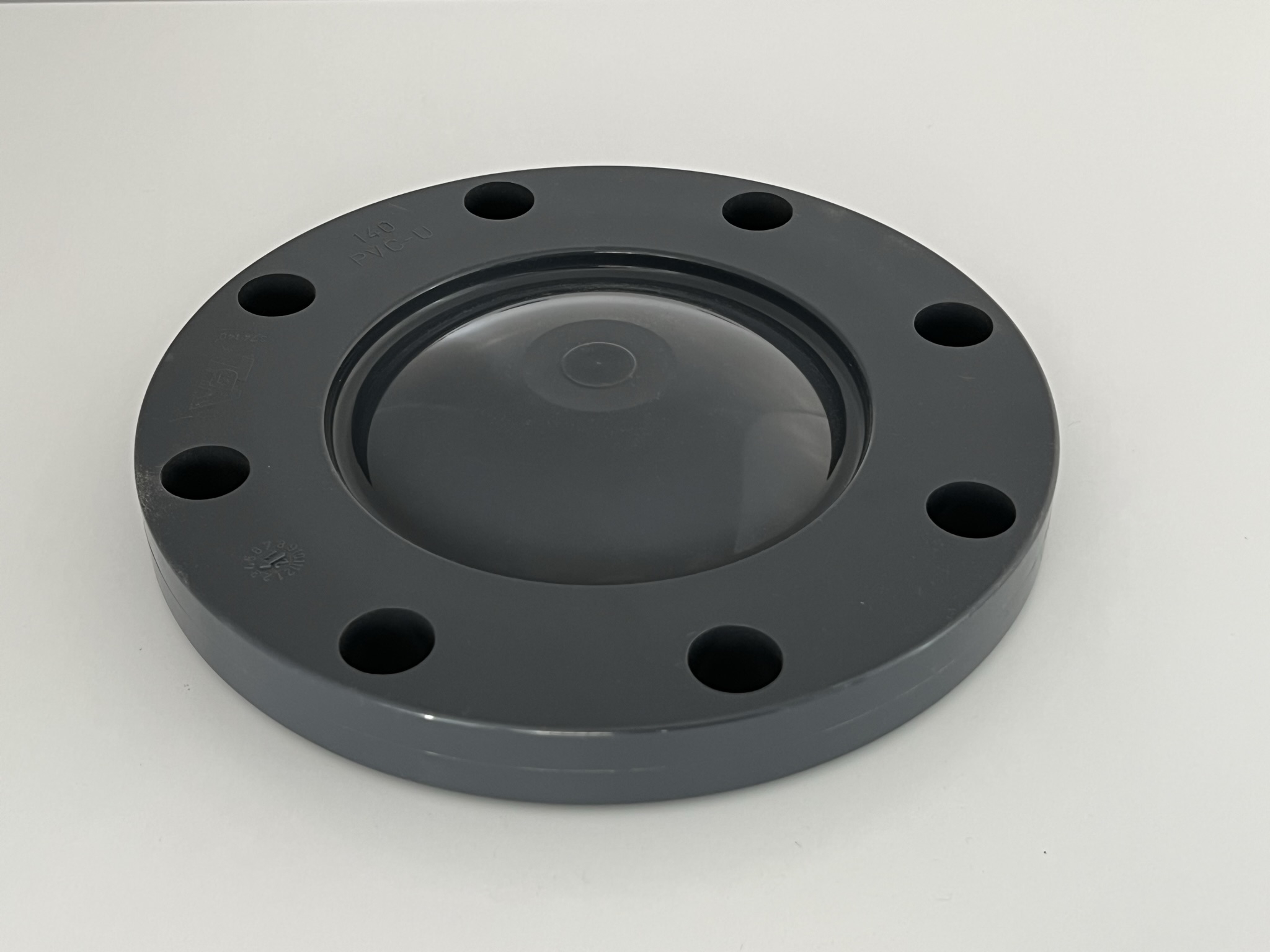 BRIDE PLEINE PVC STRIEE POUR JOINT PLAT D 090 PN 16