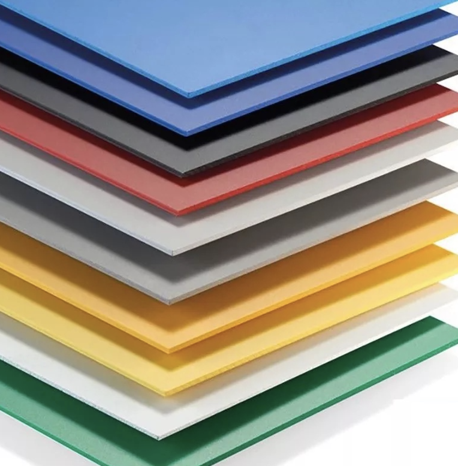 PLAQUE PVC EXPANSE VERT SIMOCEL COLOR 2440x1220 EP 003 mm